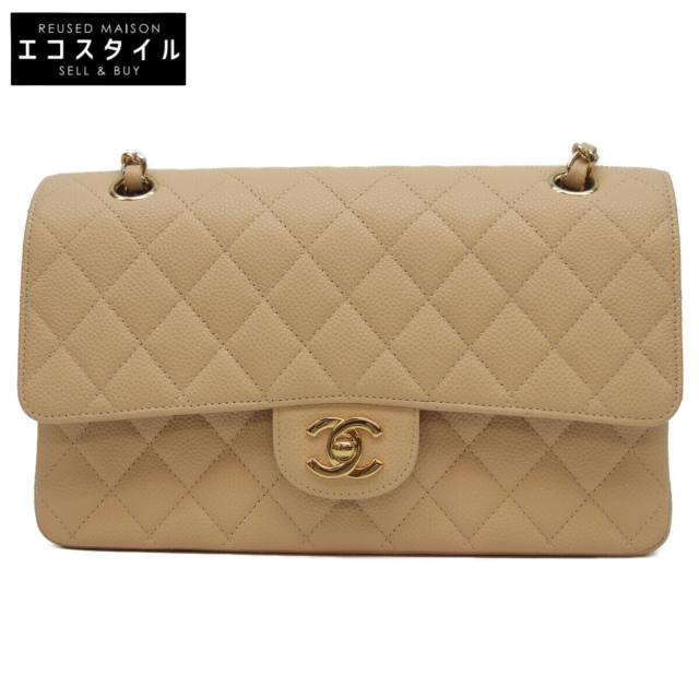 CHANEL シャネル ショルダーバッグ ベージュ/GD金具 レディース