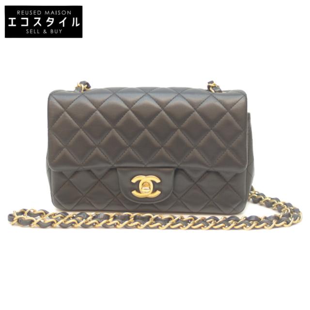 CHANEL シャネル ショルダーバッグ ブラック/GD金具 レディース
