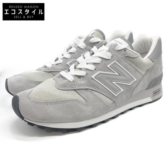 NEW BALANCE ニューバランス シューズ 30cm グレー メンズ