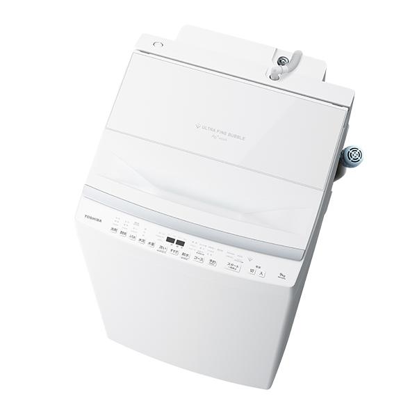 東芝 全自動インバーター洗濯機 ZABOON AW-9DP4-W グランホワイト 洗濯・脱水9kg【L】
