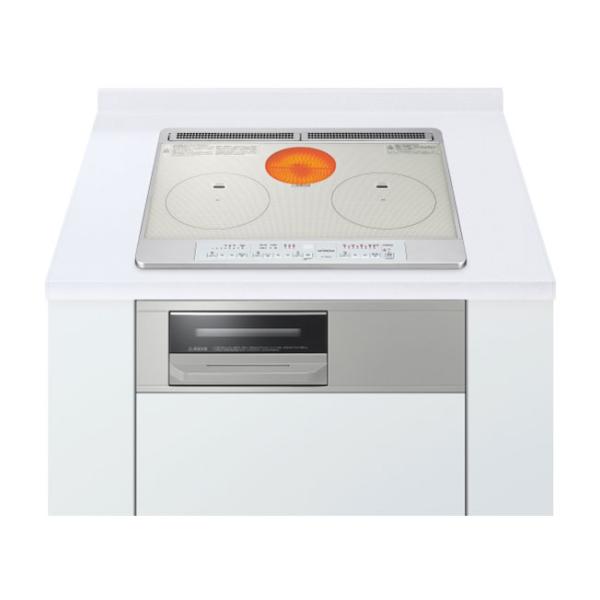 日立 ビルトインIHクッキングヒーター 2口IH+ラジエントヒーター 幅60cm HT-M60S【L】