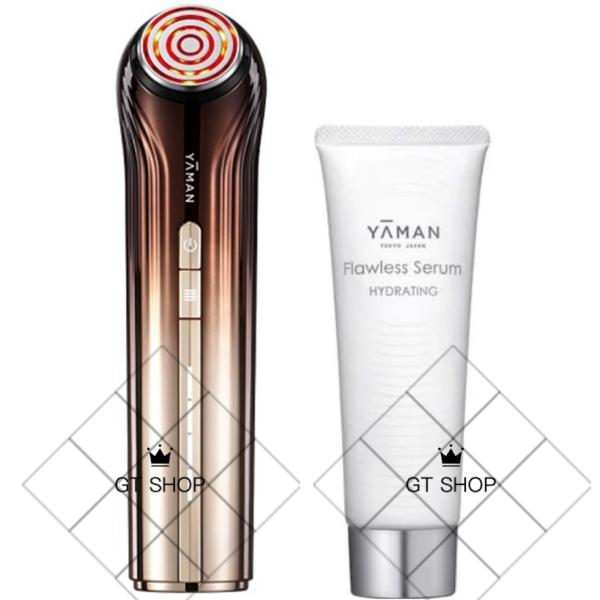 1年メーカー保証　正規品 yaman ヤーマン Bloom6 ace6 YJFS16PN1  ブルーム シックス RFエイジングケア美顔器 本体と美容液80gセット