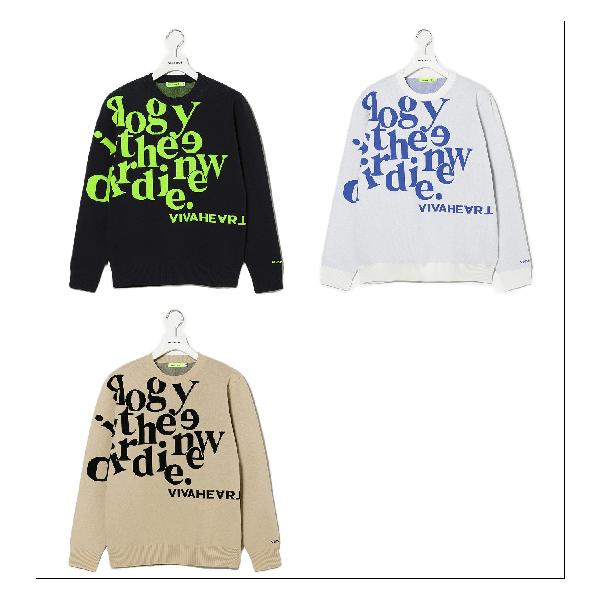 VIVA HEART ビバハート ジャカードニット プルオーバー メンズ ゴルフウェア おしゃれ ブランド 0111991048098