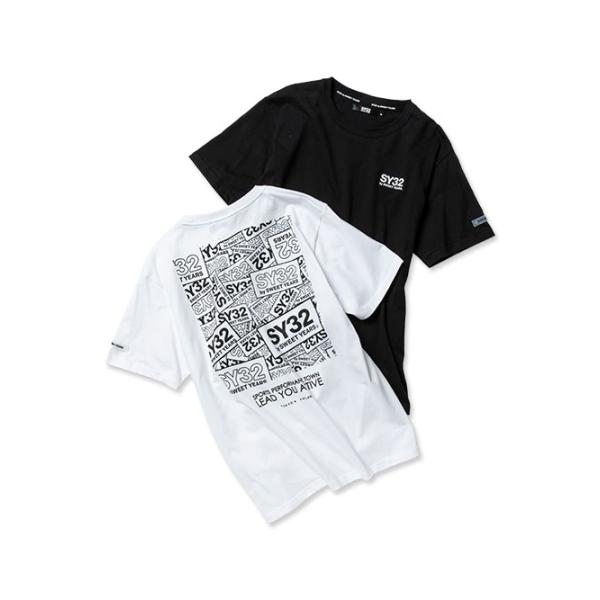 SY32 Tシャツ 半袖 メンズ レディース おしゃれ ブランド スポーツ バックプリントロゴ 12234J