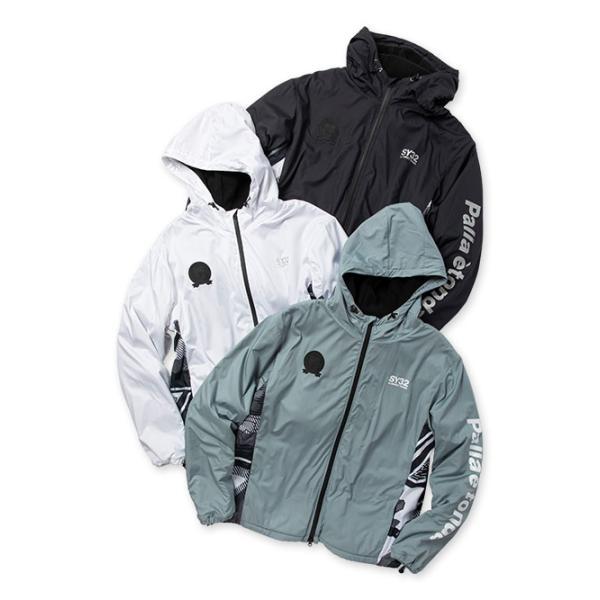 SY32 by sweet years ジャケット ナイロン ジップパーカー メンズ レディース おしゃれ ブランド ゴルフ ウェア サッカー スポーツ裏地フリース ボア 12551