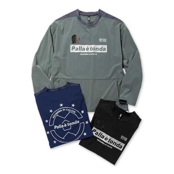 SY32 by sweet years トレーナー 長袖 プルオーバー メンズ レディース おしゃれ ブランドゴルフ ウェア ピステ サッカー スポーツ 12555