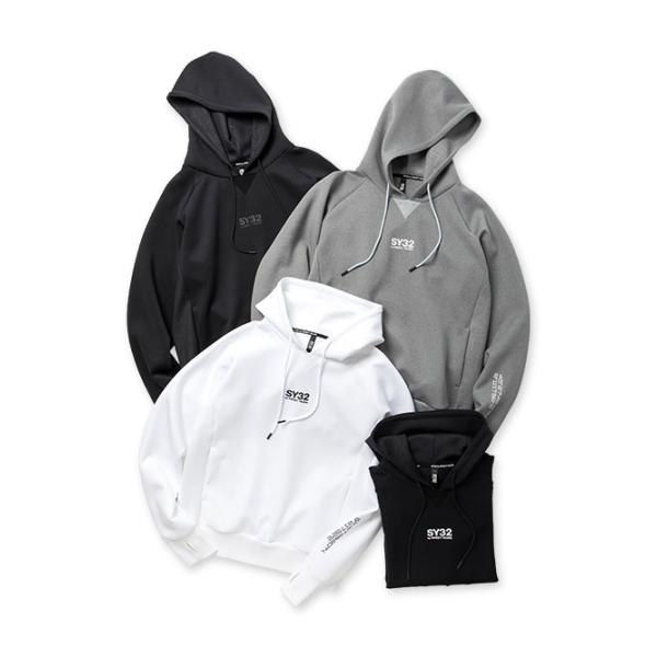 SY32 by SWEET YEARS パーカー スウェット プルオーバー ブランド おしゃれ ゴルフ サッカー スポーツ 13071 セットアップ エンボス