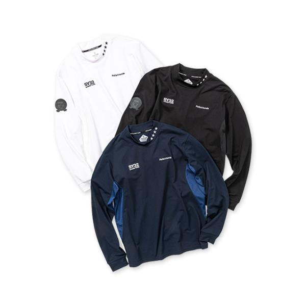 SY32 by sweet years Tシャツ 長袖 モックネック ロンT メンズ レディース おしゃれ ブランド ゴルフ ウェア 13205