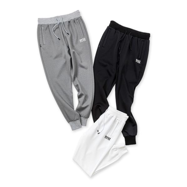 SY32 by SWEET YEARS スウェットパンツ メンズ おしゃれ ブランド スポーツ トレーニング ゴルフ ダブルニット 13495 お取り寄せ商品