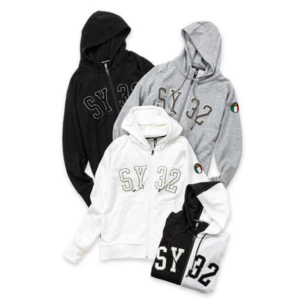 SY32 by SWEET YEARS パーカー スウェット メンズ プルオーバー ブランド おしゃれ かっこいい ゴルフ スポーツ サッカー メンズ 13504 お取り寄せ商品