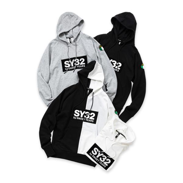 SY32 by SWEET YEARS パーカー スウェット メンズ プルオーバー ブランド おしゃれ かっこいい ゴルフ スポーツ サッカー メンズ 13505 お取り寄せ商品