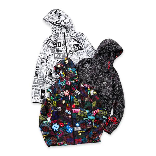 SY32 by SWEET YEARS ウィンドブレーカー ジャケット メンズ ブランド おしゃれ かっこいい ゴルフ スポーツ サッカー メンズ 13608 お取り寄せ商品