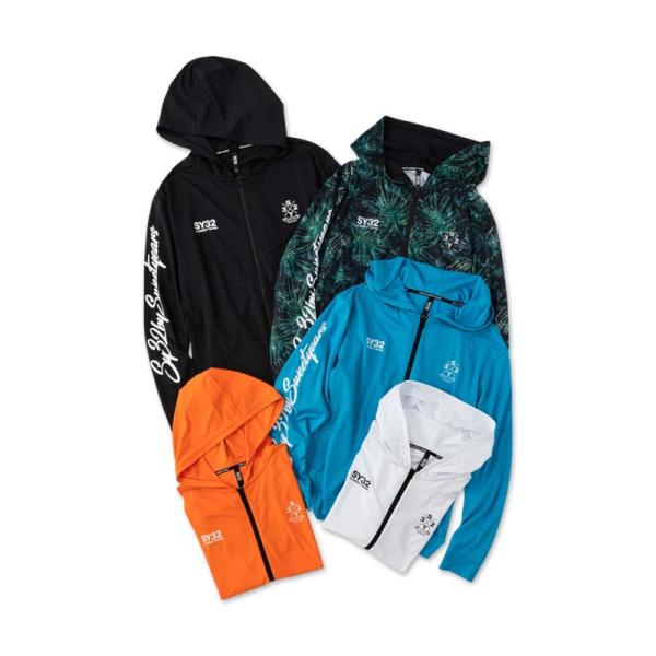 SY32 by SWEET YEARS ラッシュガード 長袖 パーカー メンズ レディース おしゃれ かっこいい かわいい ブランド レジャー 海 プール 水遊び セットアップ 15039