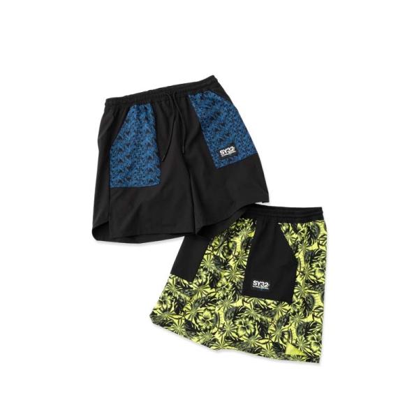 SY32 by SWEET YEARS ショートパンツ メンズ レディース おしゃれ かっこいい かわいい ブランド ルーズフィット PACE 15113 セットアップ ゴルフ リゾート 旅行