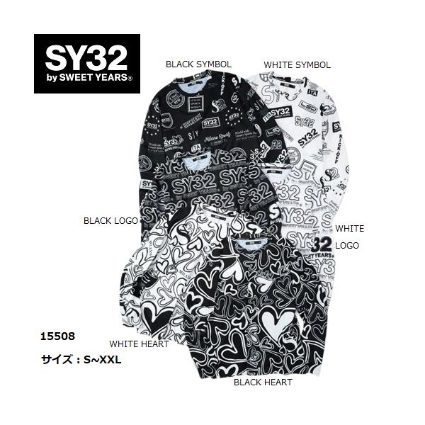SY32 by SWEET YEARS ロングTシャツ 長袖 メンズ レディース おしゃれ かっこいい かわいい ブランド 15508【お取り寄せ】