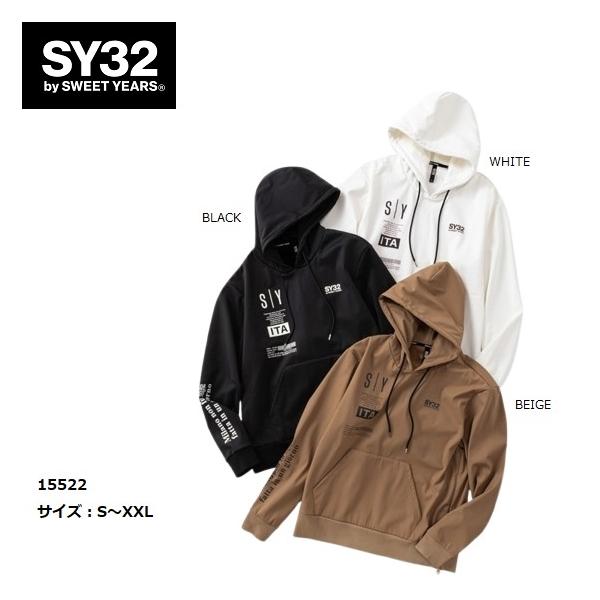 SY32 by SWEET YEARS パーカー 長袖 メンズ レディース おしゃれ かっこいい かわいい ブランド 15522【お取り寄せ】