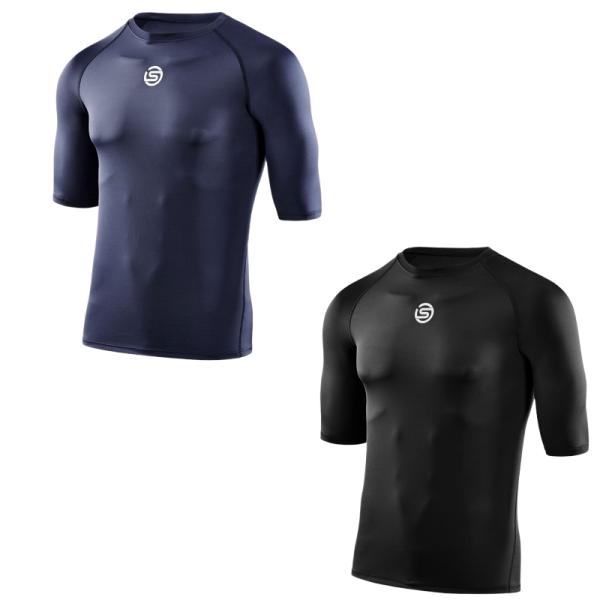 お取り寄せ skins スキンズ ショートスリーブ トップス メンズ おしゃれ ブランド コンプレッション ゴルフ スポーツ トレーニング ウェア 18121140 series1