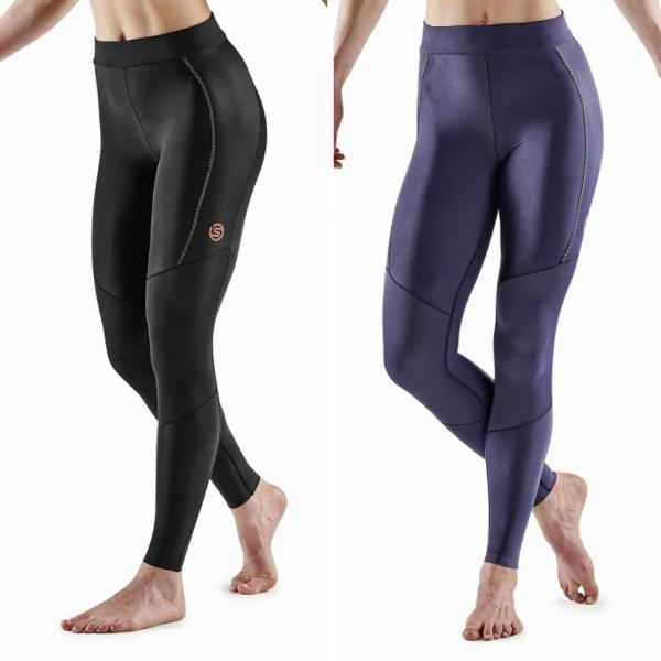 お取り寄せ skins スキンズ ロングパンツ タイツ レディース おしゃれ ブランド コンプレッション ゴルフ スポーツ トレーニング ウェア 18271510 series5