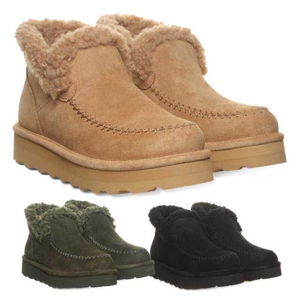 BEARPAW ムートンブーツ レディース おしゃれ ブランド 3051W MAEVE PLATFORM LO【お取り寄せ】