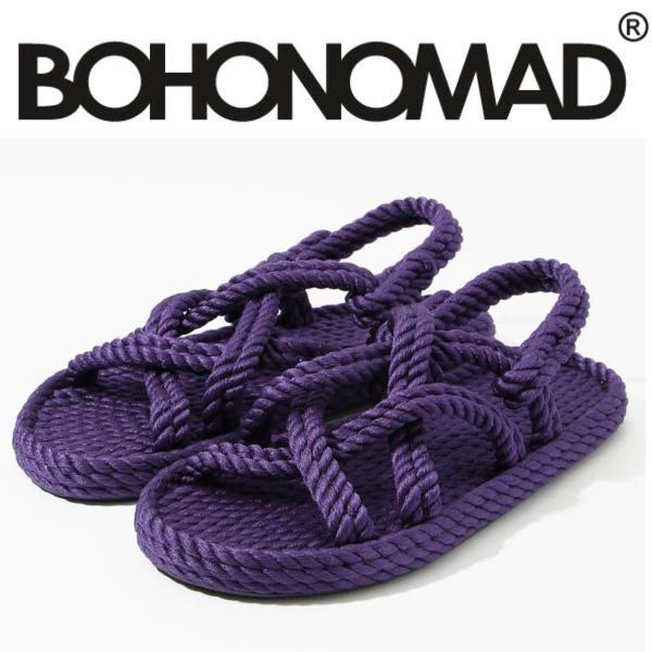 ボホノマド BOHONOMAD サンダル レディース 歩きやすい おしゃれ ブランド BODRUM purple