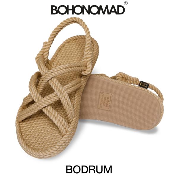 ボホノマド BOHONOMAD サンダル メンズ 歩きやすい おしゃれ ブランド BODRUM beige