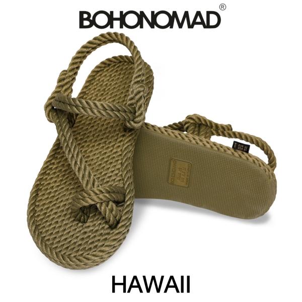 ボホノマド BOHONOMAD サンダル メンズ 歩きやすい おしゃれ ブランド Hawaii  KHAKI