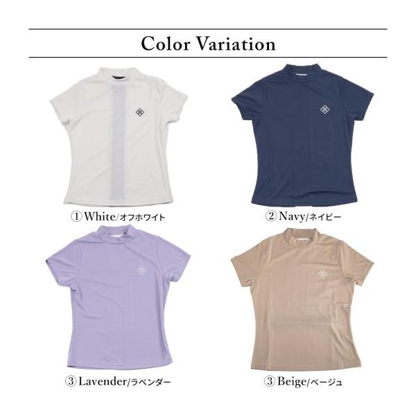 DOCUS モックシャツ ゴルフ レディース おしゃれ ブランド かわいい DCL23S008