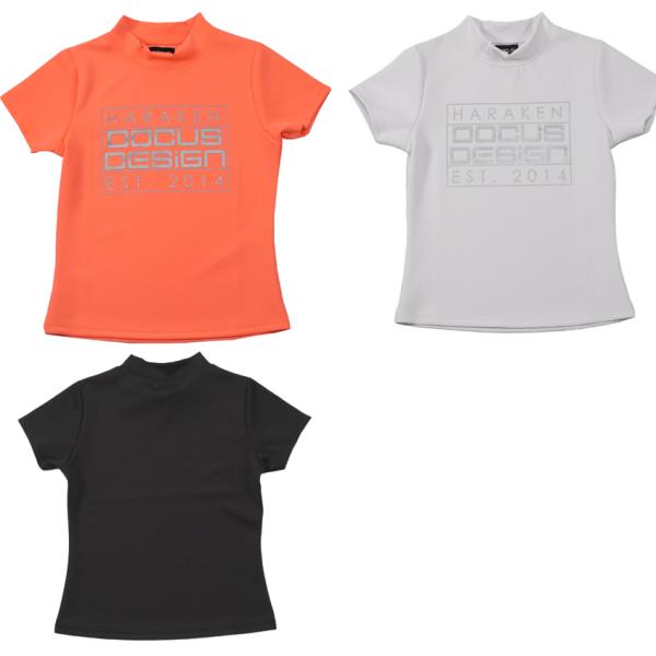 DOCUS ゴルフウェア スウェットモック 半袖 レディース ブランド おしゃれ かわいい dcl24s008-asu お取り寄せ商品