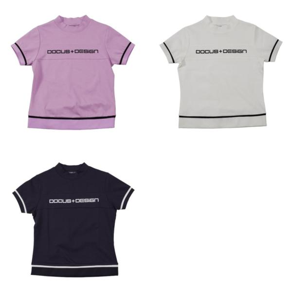 お取り寄せ商品 DOCUS ドゥーカス ゴルフウェア スウェット モック レディース かわいい ドゥーカス dcl24s015-asu