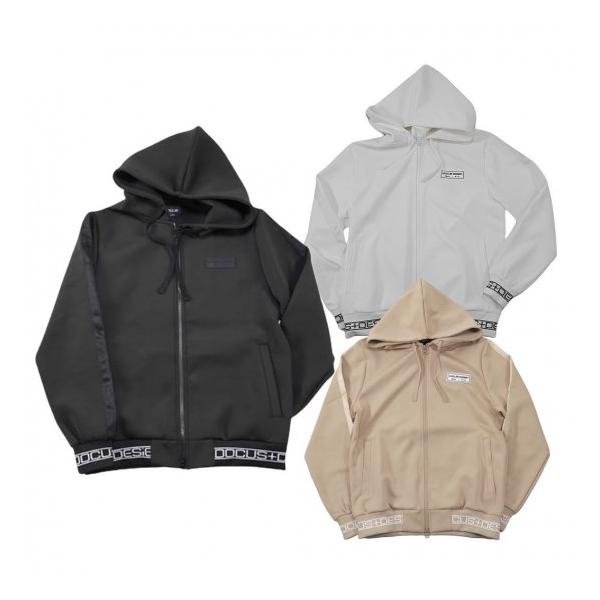 DOCUS ゴルフウェア スウェット パーカー メンズ レディース ブランド シンプル かっこいい dcm24a007-asu お取り寄せ商品