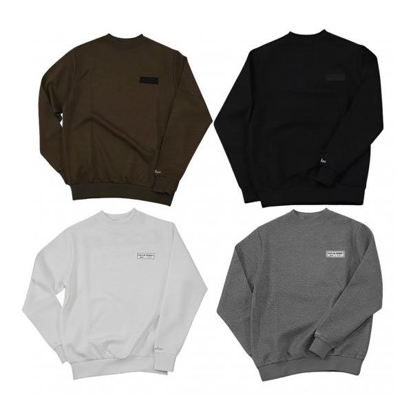 DOCUS ゴルフウェア スウェット トレーナー メンズ ブランド シンプル かっこいい dcm24a012-asu お取り寄せ商品