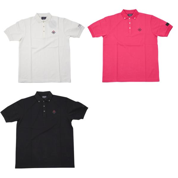 DOCUS ゴルフウェア ポロシャツ 半袖 ゴルフ メンズ おしゃれ ブランド かっこいい dcm24s006-asu お取り寄せ商品