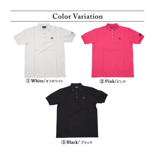 DOCUS ゴルフウェア ポロシャツ 半袖 メンズ レディース おしゃれ ブランド かっこいい DCM25S020 お取り寄せ商品