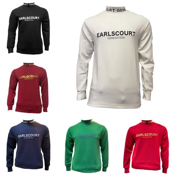 EARLSCOURT GENERATION アールズコート ゴルフウェア モックネック シャツ LOGO レディース おしゃれ ブランド EC-G019 お取り寄せ商品