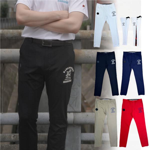 EARLSCOURT アールズコート ゴルフウェア ロゴロングパンツ LOGO メンズ かっこいい EC-G046 お取り寄せ商品