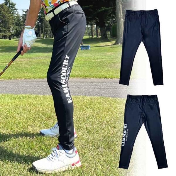 EARLSCOURT アールズコート ゴルフウェア ストレッチ ロングパンツ simple メンズ かっこいい  EC-G047 お取り寄せ商品
