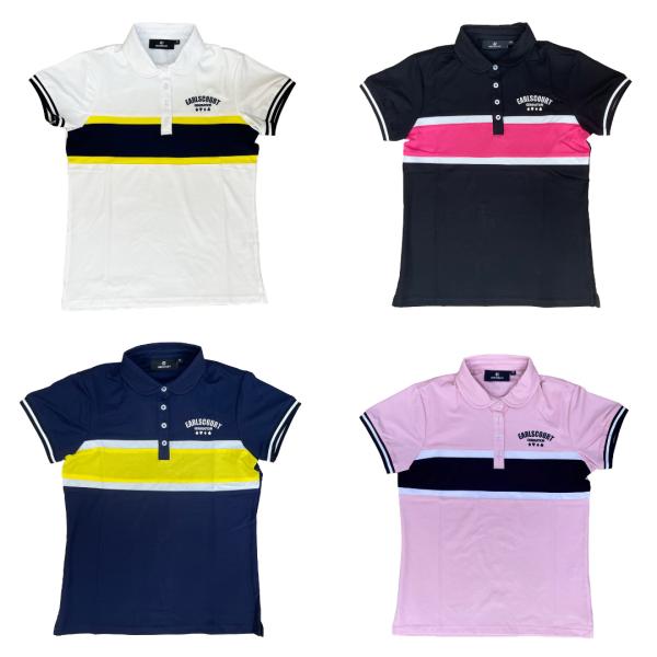 EARLSCOURT GENERATION アールズコート ゴルフウェア ポロシャツ BORDER レディース おしゃれ ブランド EC-GL002 お取り寄せ商品