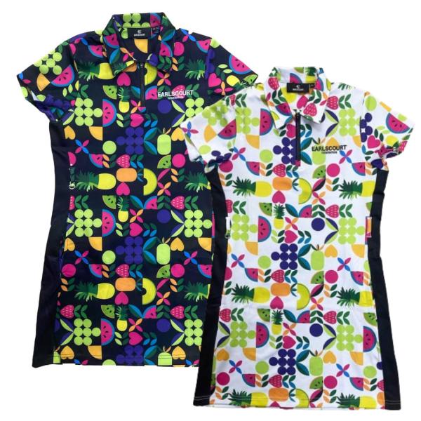 EARLSCOURT GENERATION アールズコート ゴルフウェア ワンピース FRUIT レディース おしゃれ ブランド EC-GL007 お取り寄せ商品