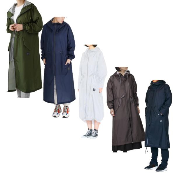 F/ACSION レインコート ロング丈 ジャケット メンズ レディース おしゃれ ブランド FA005【お取り寄せ】