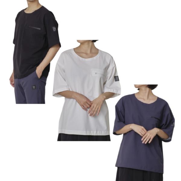 F/ACSION Tシャツ 防水 五分袖 カジュアル キレイめ メンズ レディース おしゃれ ブランド FA012【お取り寄せ】