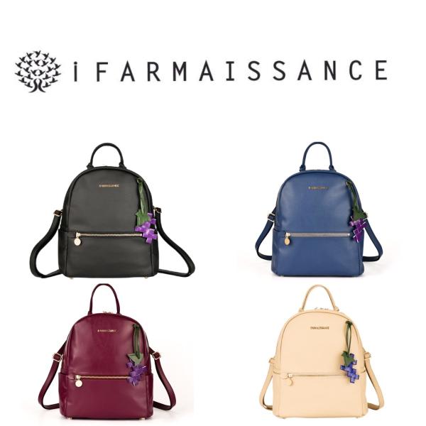 iFARMAISSANCE GRAPPASAC リュック バックパック レディース おしゃれ ブランド 革 サスティナブル ４WAY