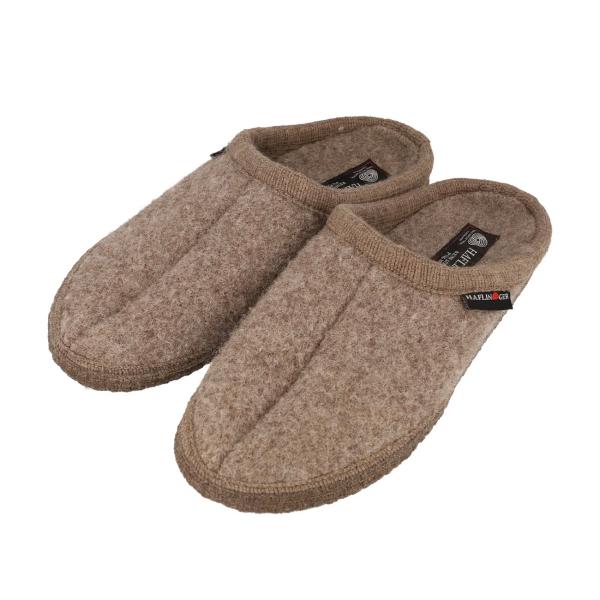 ルームサンダル ルームシューズ スリッパ おしゃれ 室内履き オフィス履き 履きやすい ハフリンガー ウッドスモーク HL61100106 アラスカ