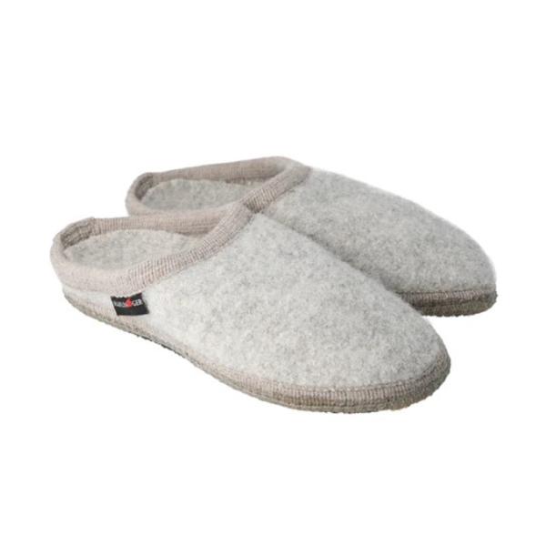ルームサンダル ルームシューズ スリッパ おしゃれ 室内履き オフィス履き 履きやすい ハフリンガー ストーングレー HL61109115 クヌート