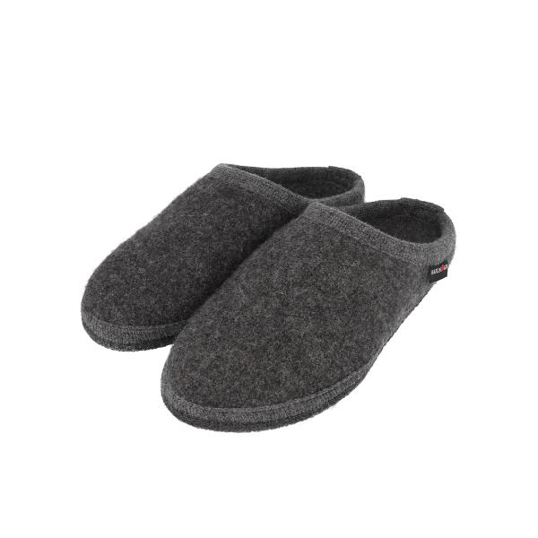 ルームサンダル ルームシューズ スリッパ メンズ レディース おしゃれ 室内履き オフィス履き 履きやすい HAFLINGER アントラシテ HL61109123 クヌート