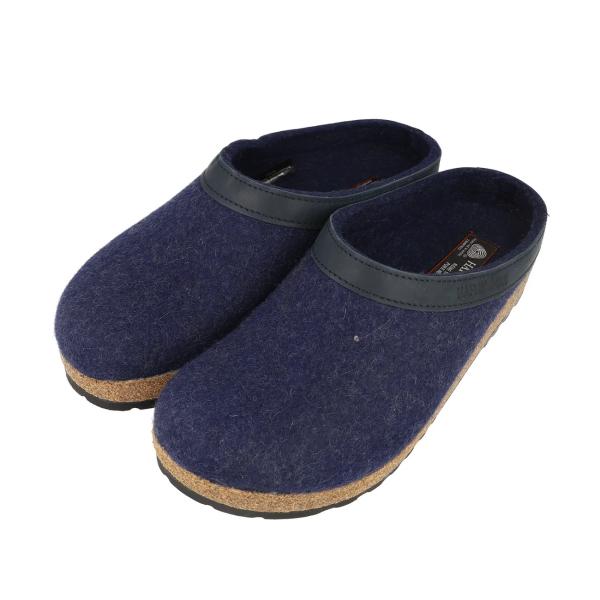 ルームサンダル ルームシューズ スリッパ おしゃれ 室内履き オフィス履き 履きやすい ハフリンガー HL71300108 ネイビートーベン