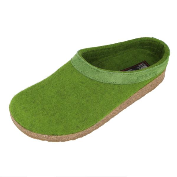 ルームサンダル ルームシューズ スリッパ おしゃれ 室内履き オフィス履き 履きやすい ハフリンガー HL71300109 グラスグリーントーベン