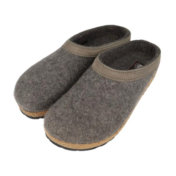 ルームサンダル ルームシューズ スリッパ おしゃれ 室内履き オフィス履き 履きやすい ハフリンガー HL71300110 アントラシテ トーベン