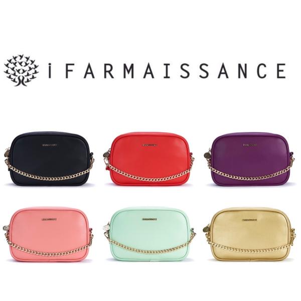 iFARMAISSANCE MELINDA CAMERA BAG ショルダーバッグ レディース おしゃれ ブランド 革 車 サスティナブル