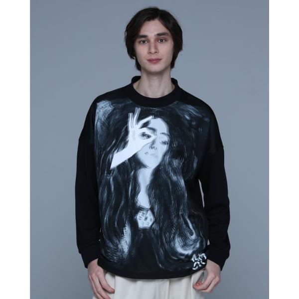 TRIPY ART ロング Tシャツ 長袖 メンズ レディース ブランド おしゃれ MX-1416 【お取り寄せ】
