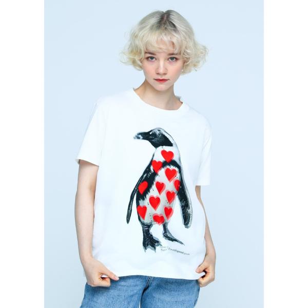 TRIPY ART Tシャツ メンズ レディース ブランド おしゃれ RED LIST PENGUIN MX-1443 【お取り寄せ】